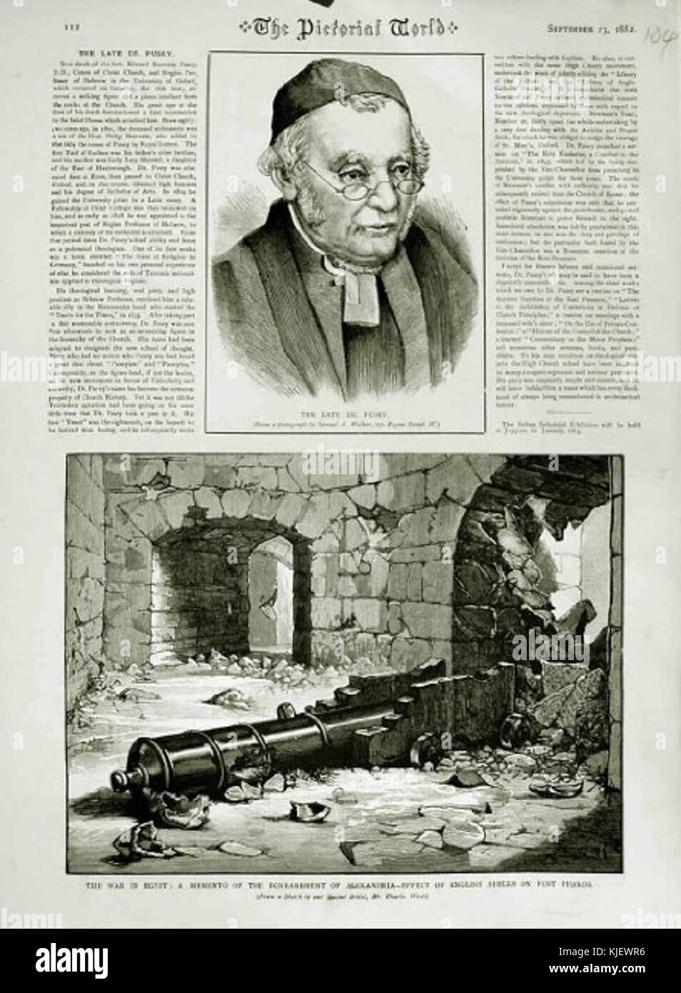 Victorian print 1882 Stock Photo - Alamy