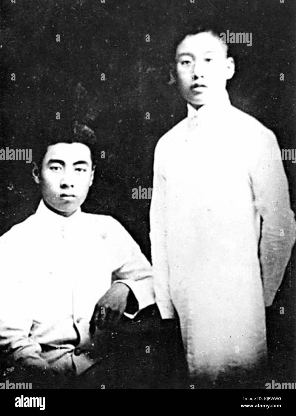 Zhou Enlai and Li Fujing Stock Photo - Alamy
