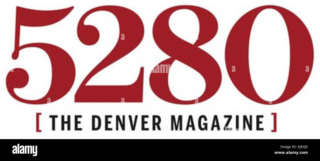 5280 magazine logo Stock Photo - Alamy