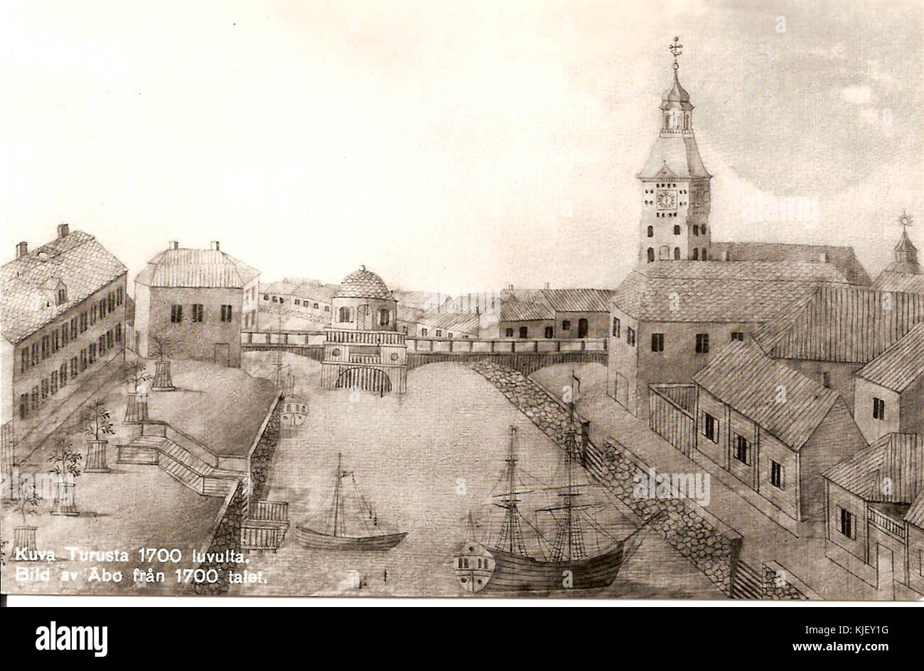 Turku 1700 luku Stock Photo - Alamy