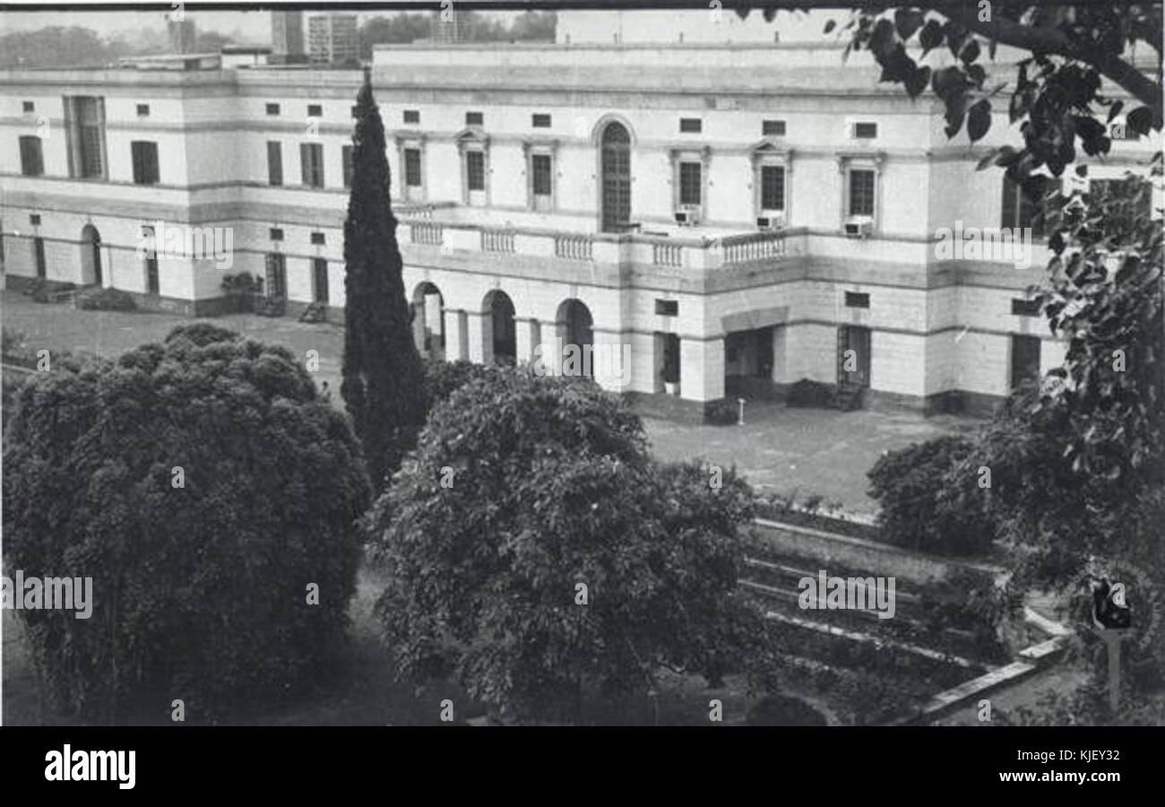 Teen Murti House A closer view from Kushak Mahal Stock Photo - Alamy