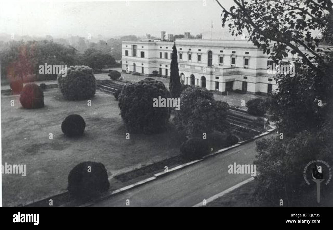Teen Murti House A view from Kushak Mahal Stock Photo - Alamy