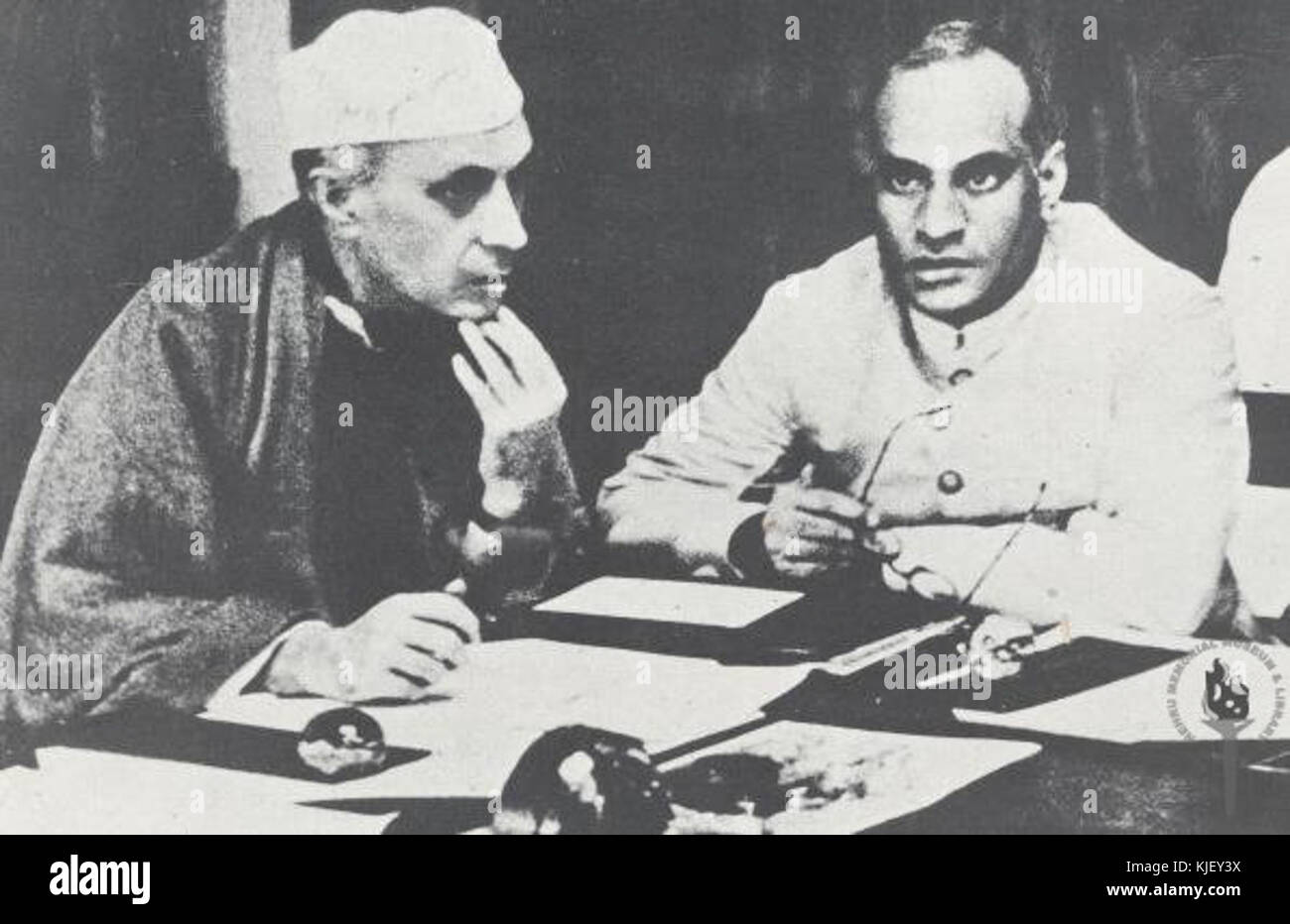 Jawaharlal Nehru with V.V.Giri Stock Photo - Alamy