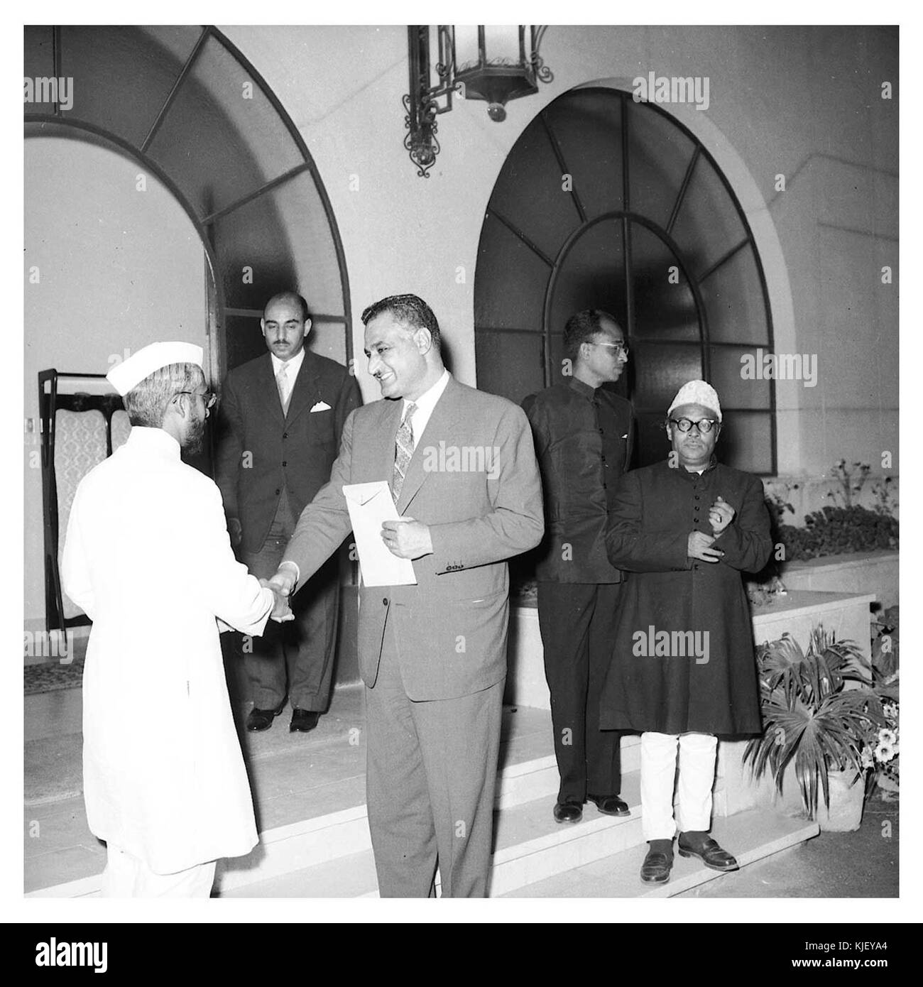 Indian delegation Cut Out Stock Images & Pictures - Alamy