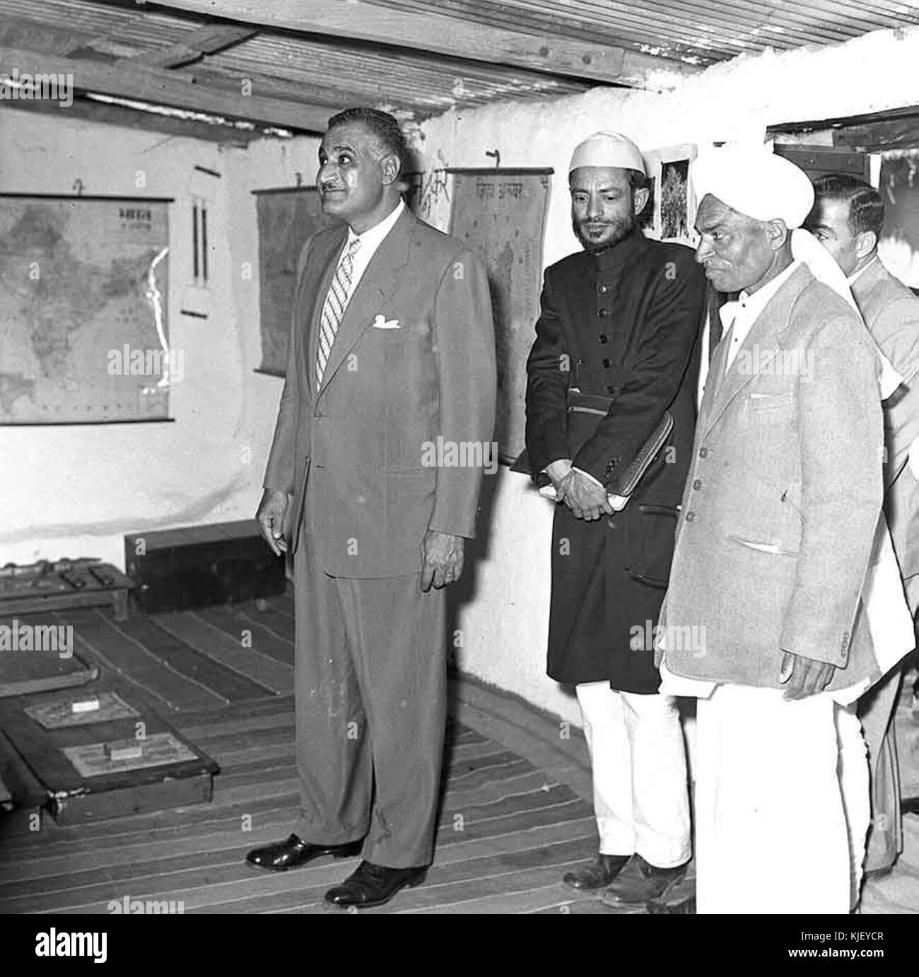 Abdel Nasser at the Indian Parliament (02 Stock Photo - Alamy