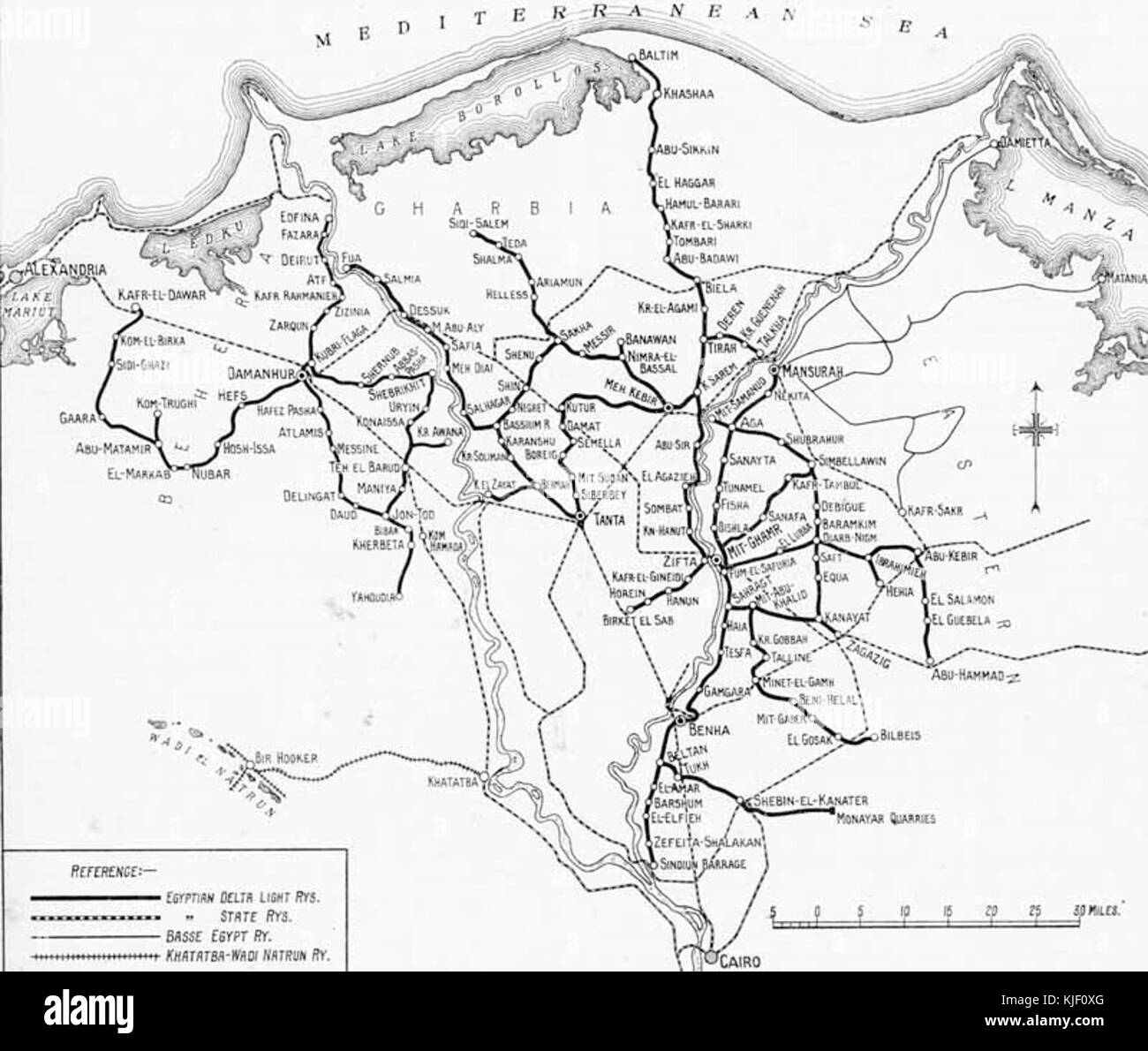 Egyptian railways map hi-res stock photography and images - Alamy