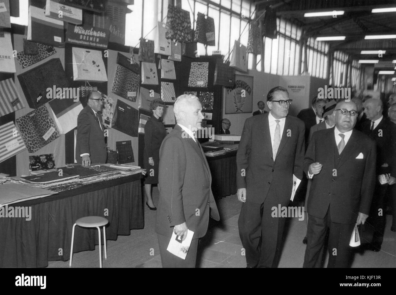 A photograph or promotional material from the 1963 International Fur ...