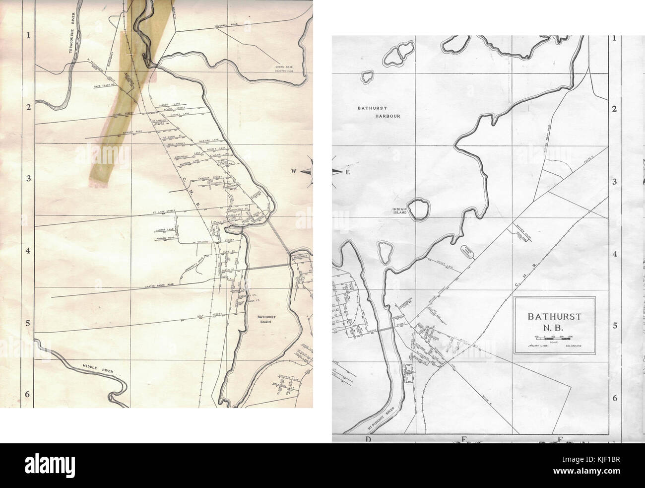 Bathurst new brunswick hi-res stock photography and images - Alamy