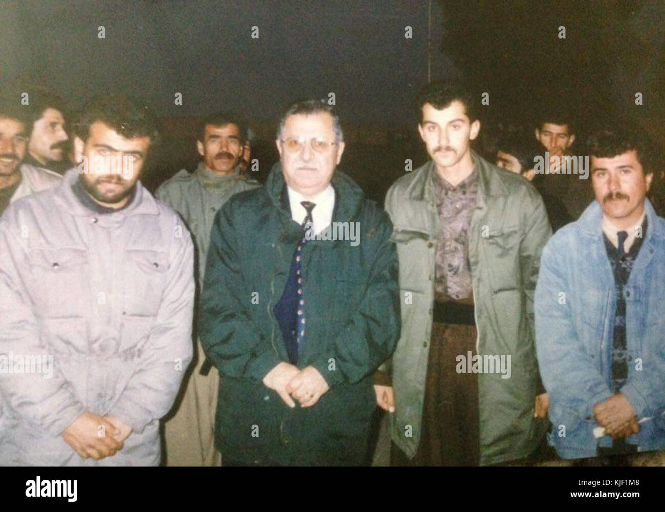 Haval Abubakir with Jala Talabani 1992 Stock Photo - Alamy