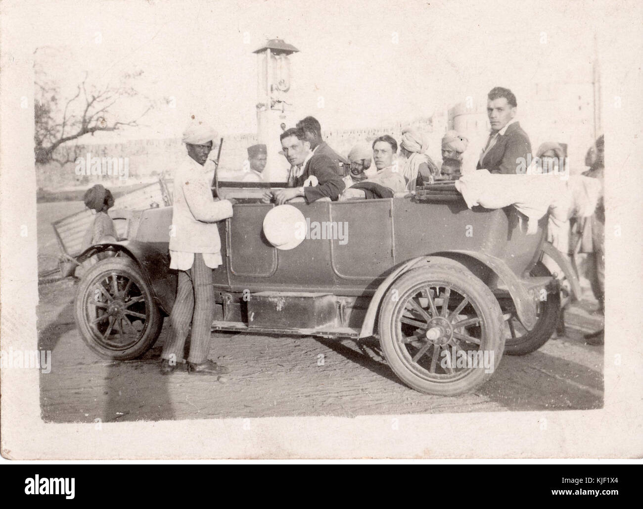 Motoring in Rajasthan, India in 1934 Stock Photo - Alamy