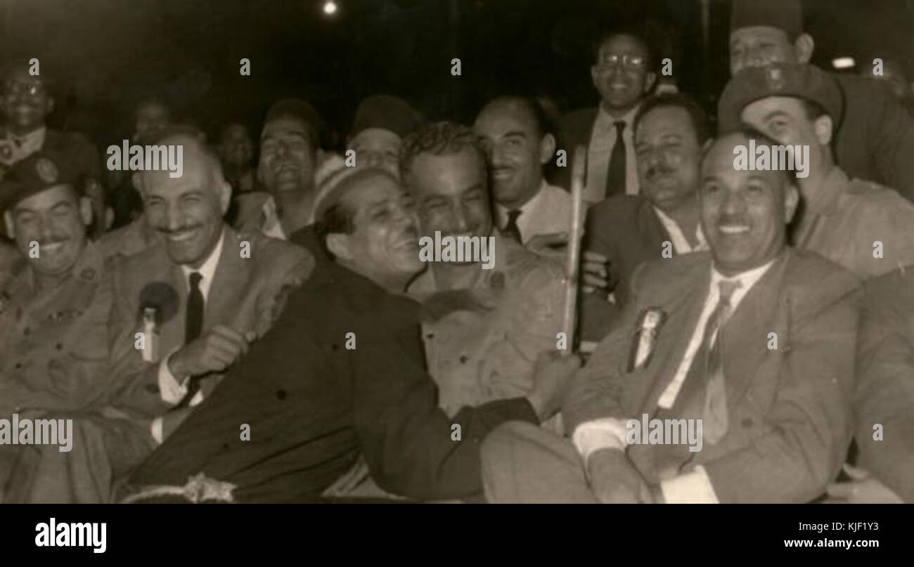 Mahmoud Shokoko with Nasser Stock Photo - Alamy
