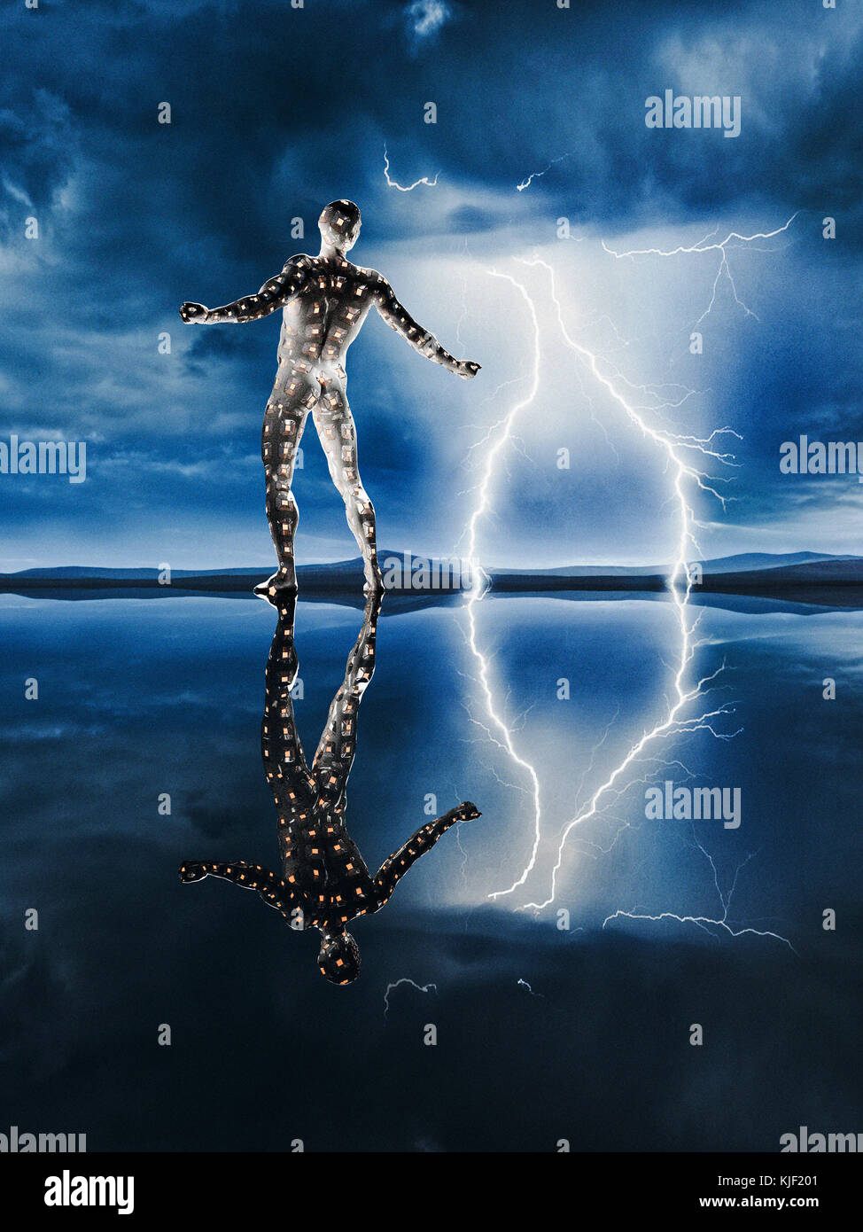 Watching storm lightning hi-res stock photography and images - Alamy