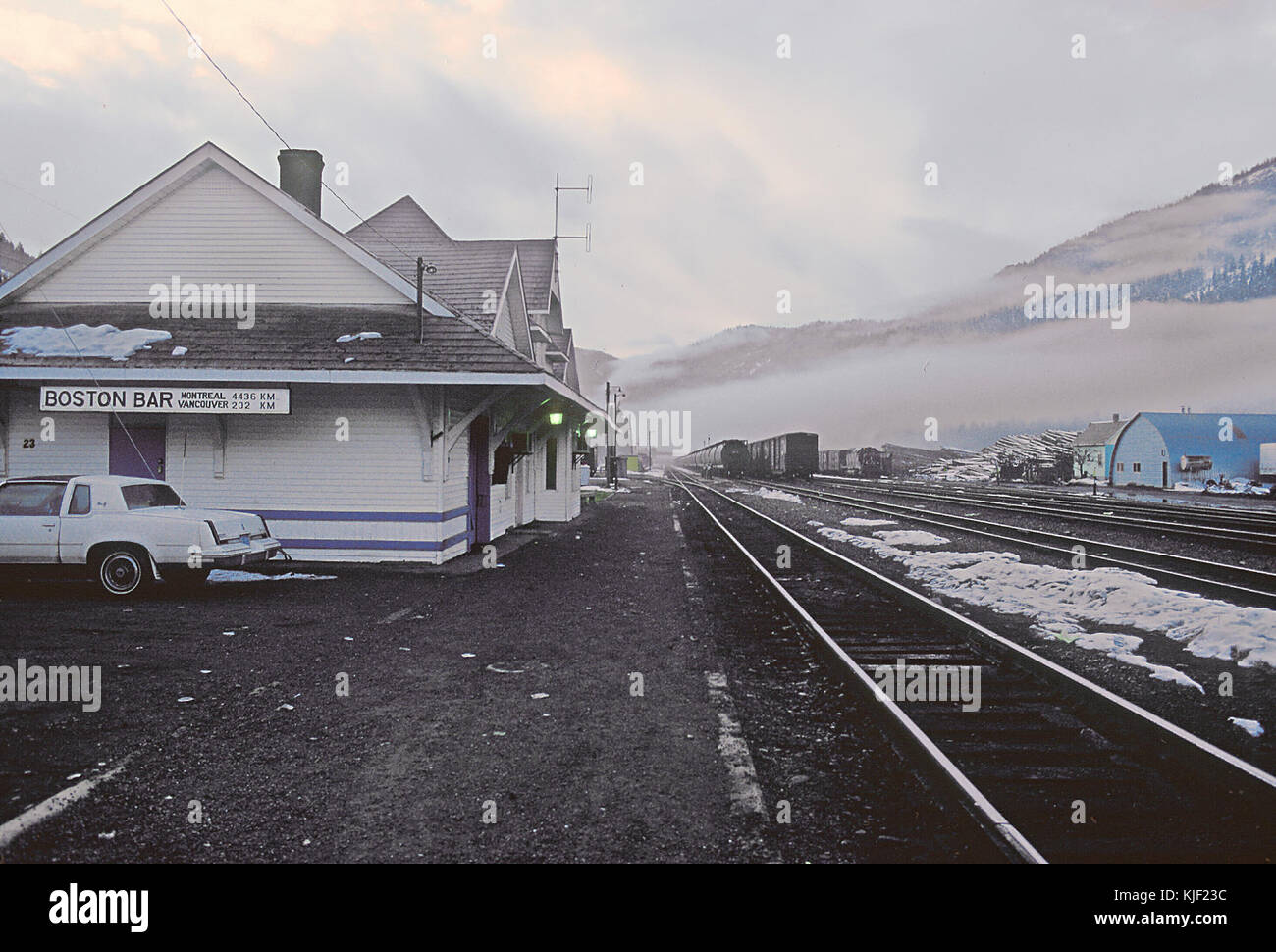 Boston Bar, British Columbia (1984 Stock Photo - Alamy