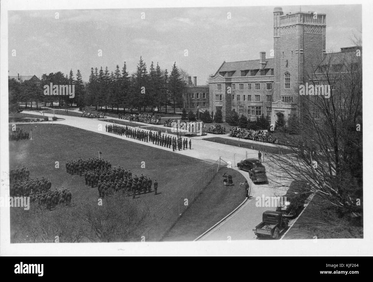 RCAF Guelph Official Opening Johnston Hall Stock Photo - Alamy