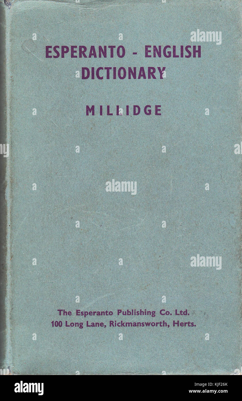 1956 Dictionary Millidge Stock Photo - Alamy
