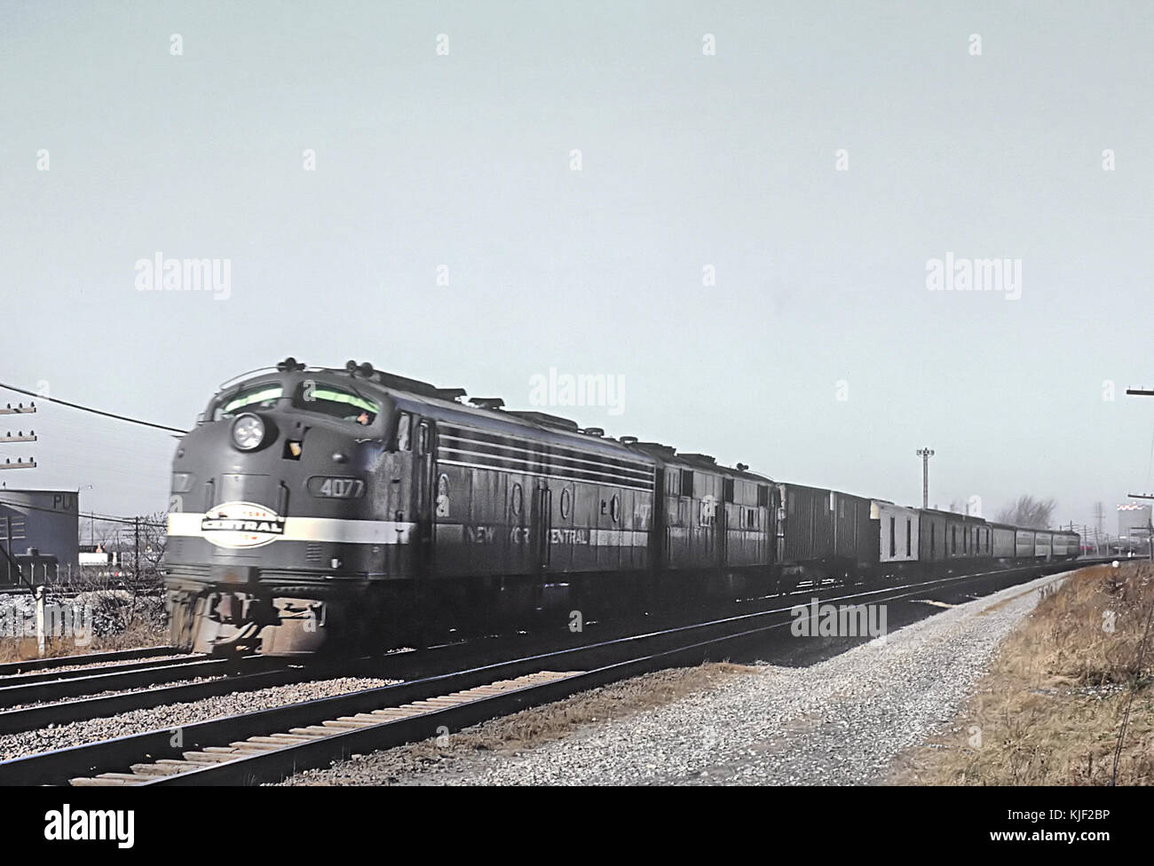 1950s historical view avenue hi-res stock photography and images - Alamy