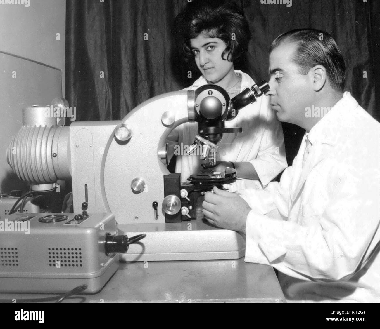 Nejat Hospital Lab Stock Photo - Alamy