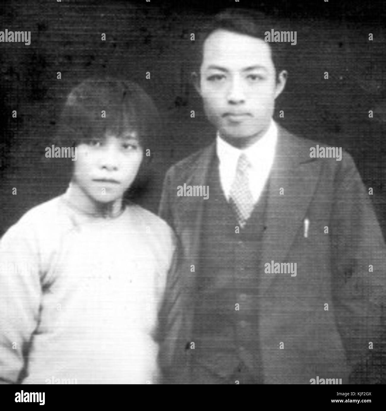 Lu Yin and husband Stock Photo - Alamy