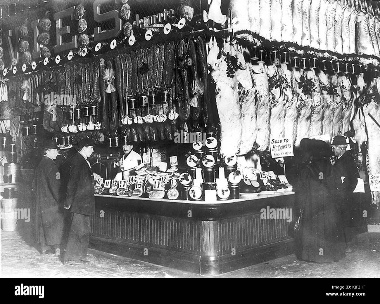 Variety stall Black and White Stock Photos & Images - Alamy