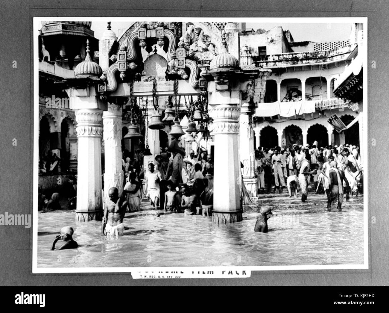 Vishram Ghat Yamuna Mathura India in 1949 Stock Photo - Alamy