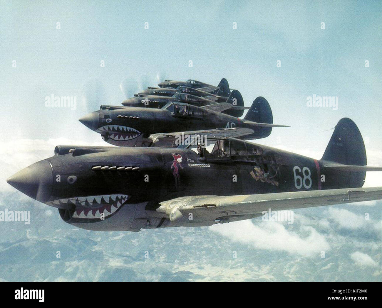 Flying Tigers 03 Stock Photo - Alamy