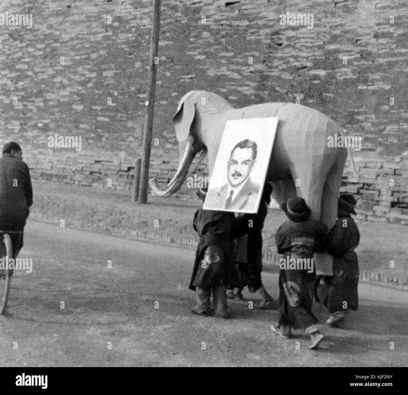 Good luck poster Black and White Stock Photos & Images - Alamy