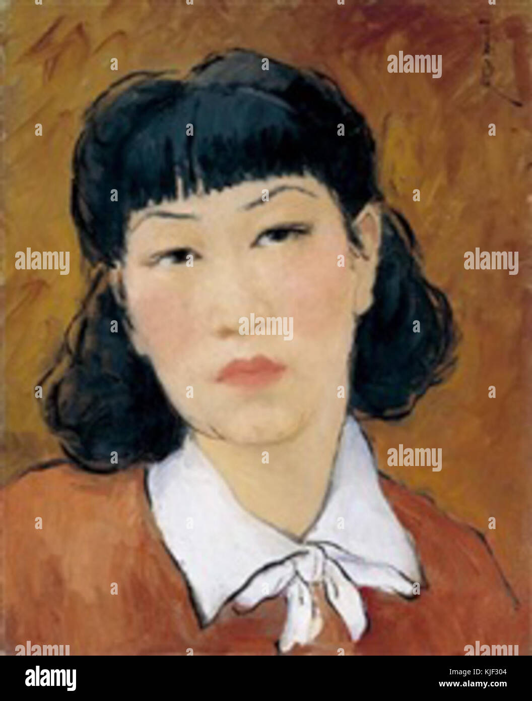 Pan yuliang self portrait 1936 Stock Photo - Alamy