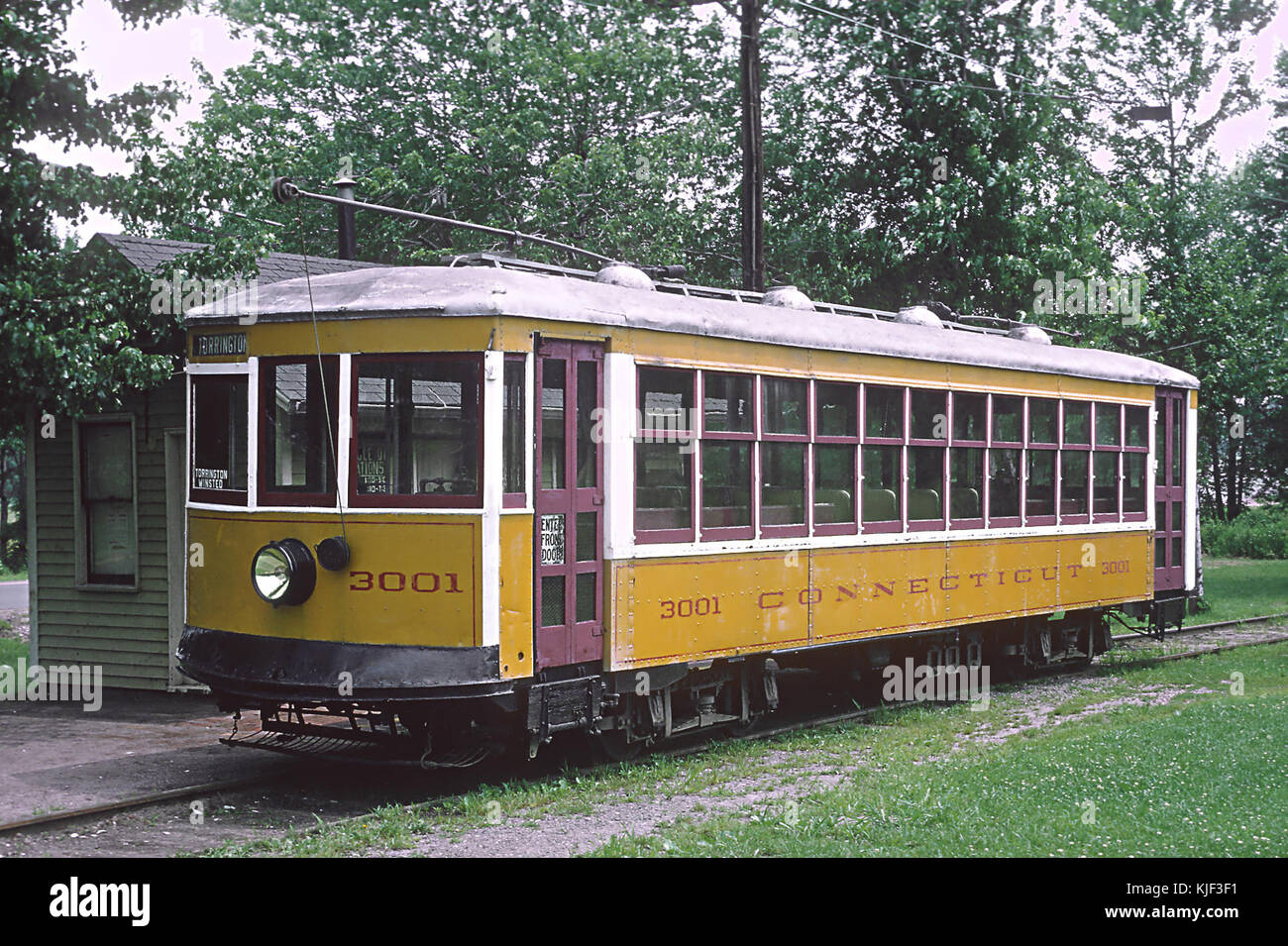 Connecticut trolley museum hi-res stock photography and images - Alamy