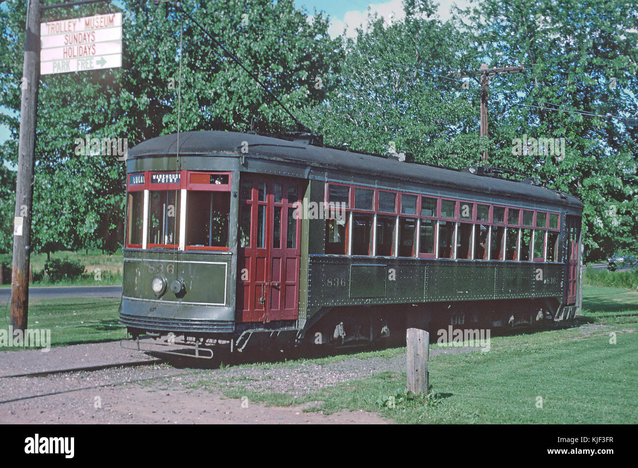 Connecticut Trolley Museum Locomotive World's First And Largest
