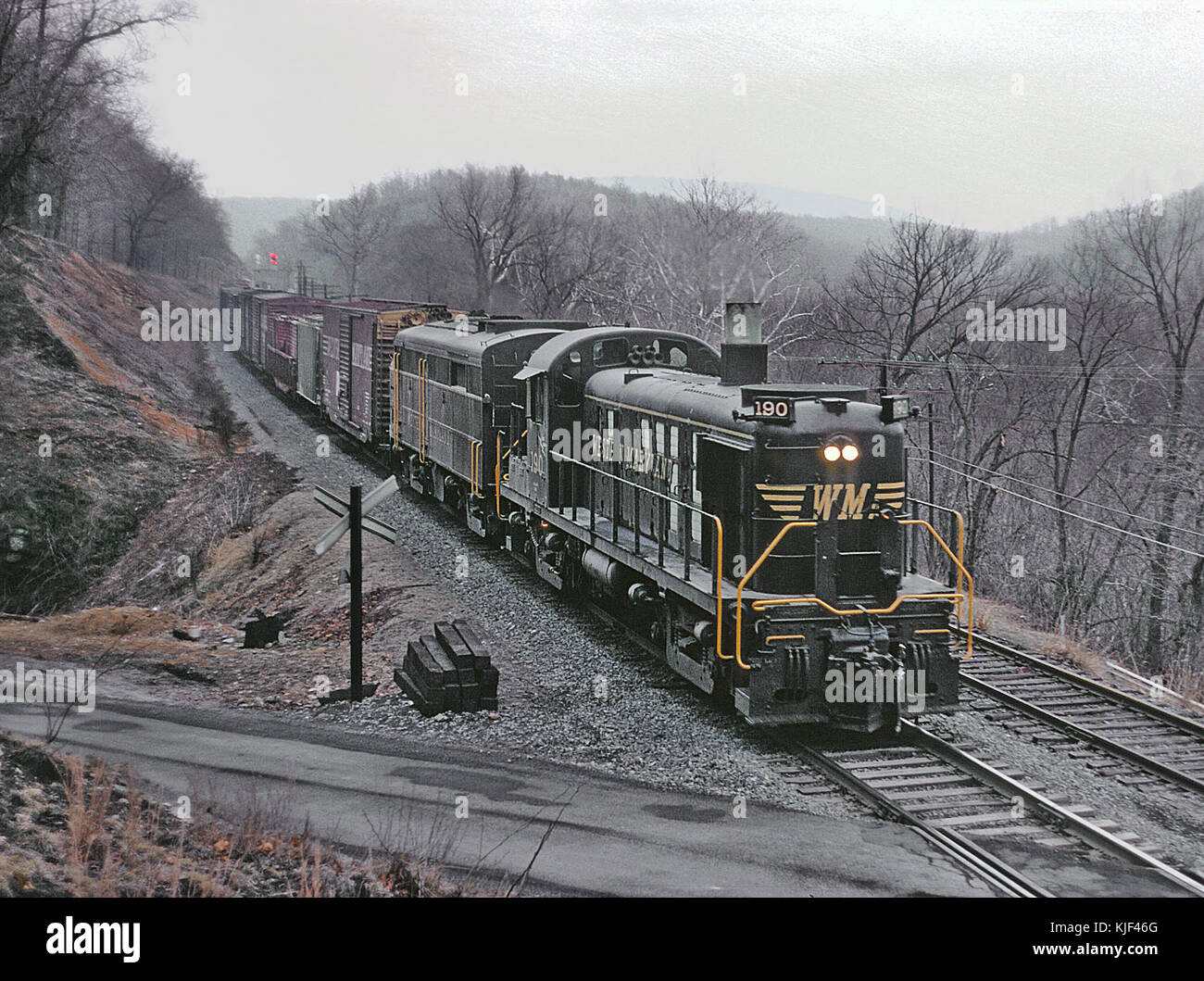 WM RS3 190 near Old Town, MD on March 2, 1969 (23887153600 Stock Photo ...