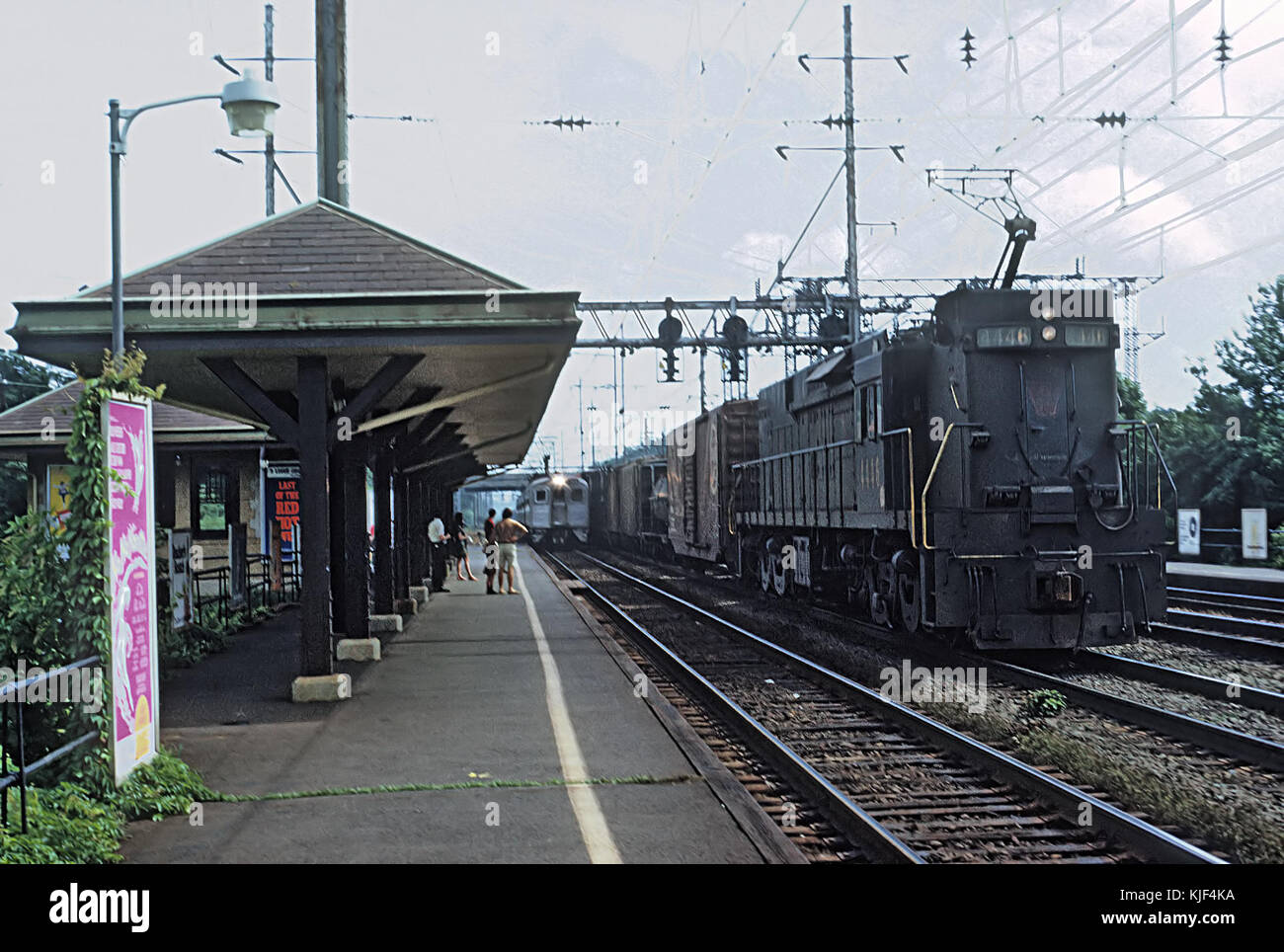 PC E44 4446 in August 1971, location unknown (24514954179 Stock Photo - Alamy