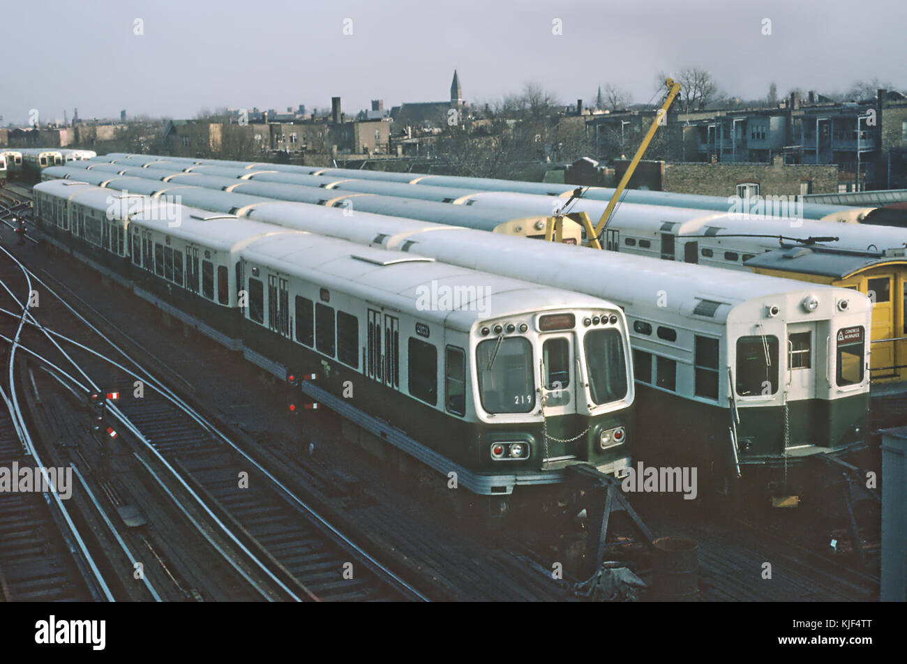 CTA Logan Square Terminal and Yards Before the Kennedy Extension, 5 ...