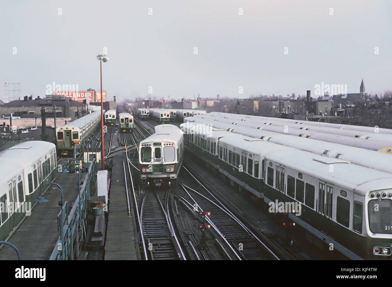 CTA Logan Square Terminal and Yards Before the Kennedy Extension, 5 ...