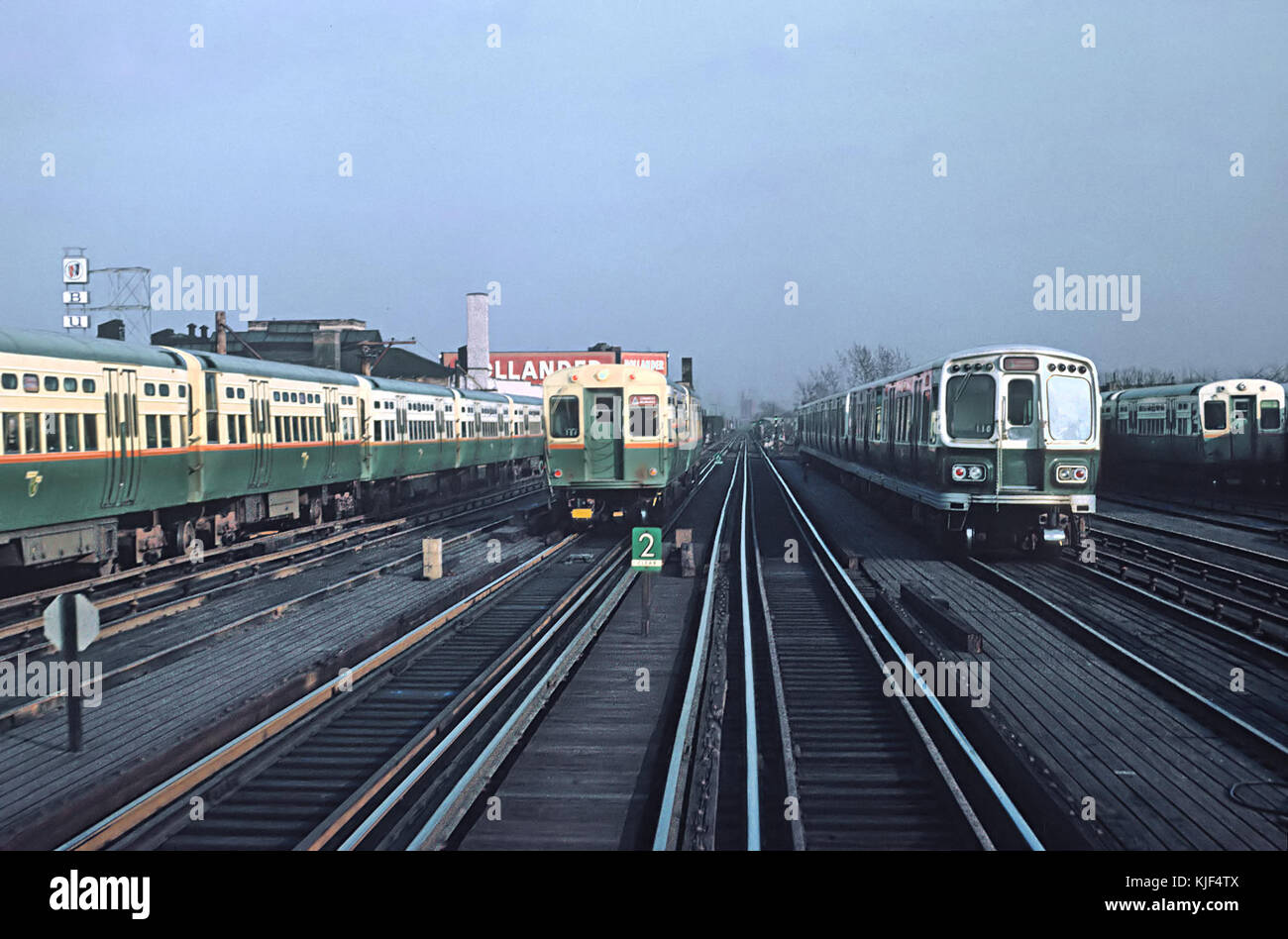 CTA Logan Square Terminal and Yards Before the Kennedy Extension, 5 ...