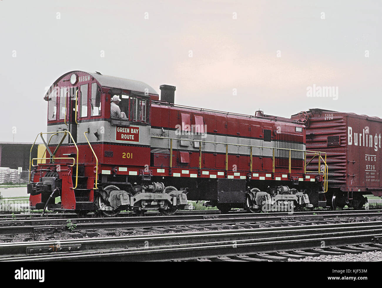 Green bay and western railroad hi-res stock photography and images - Alamy