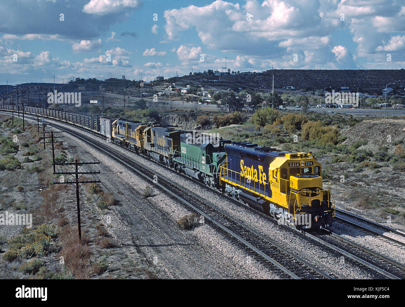 AT&SF 5361 in October 1985 (28247478260 Stock Photo - Alamy