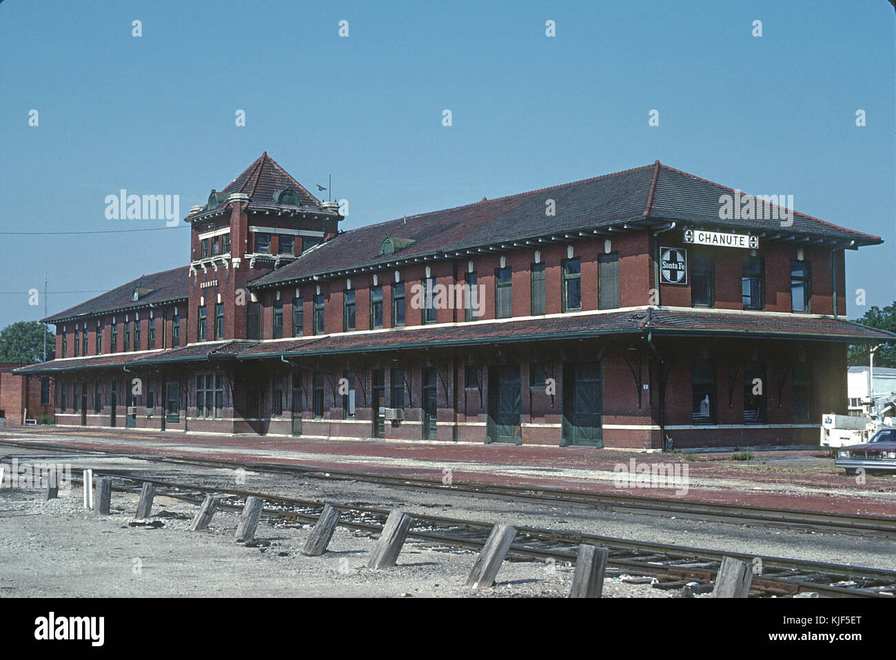 AT&SF Chanute, KS in September 1983 (28757449746 Stock Photo - Alamy