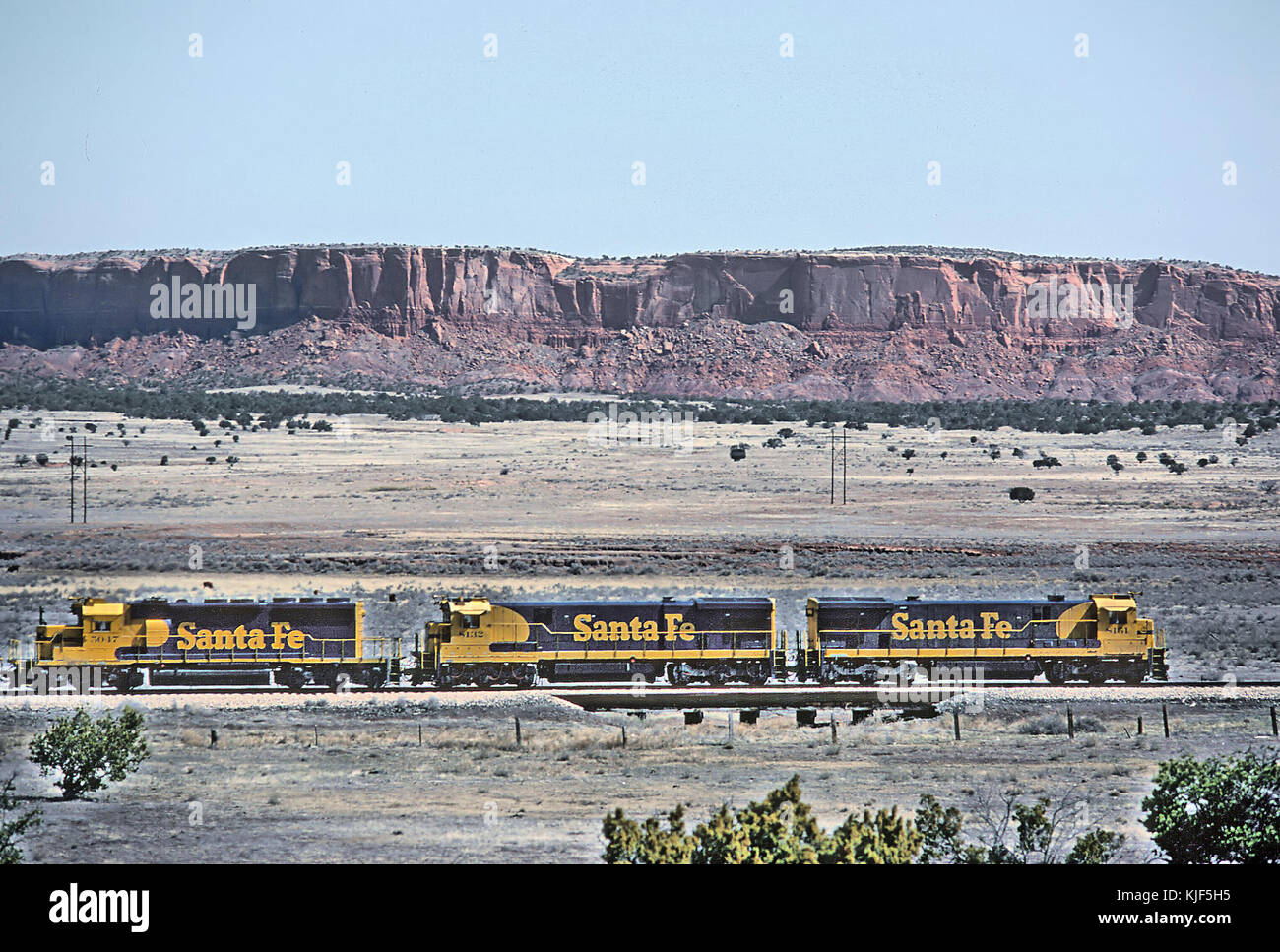 AT&SF 8151 March 1982 (28981713146 Stock Photo - Alamy