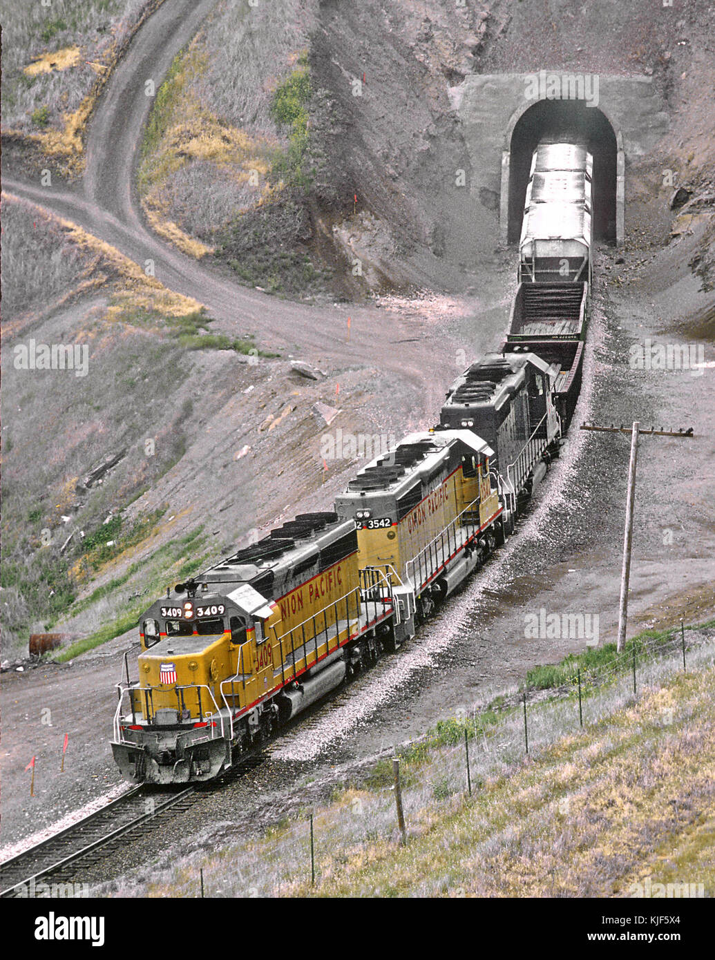 Union pacific freight train in hi-res stock photography and images - Alamy