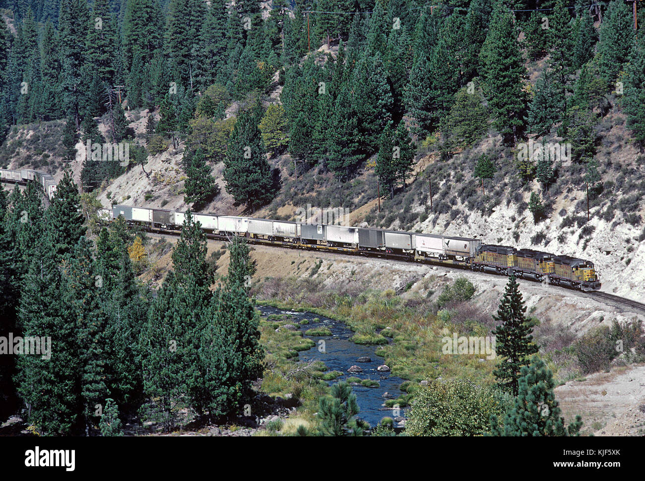 A Chase in Feather River Canyon (27258142405 Stock Photo - Alamy