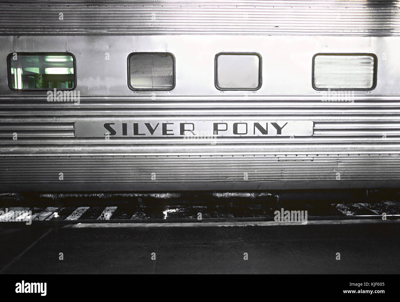 DRGW Silver Pony February 1980 (26729061933 Stock Photo - Alamy