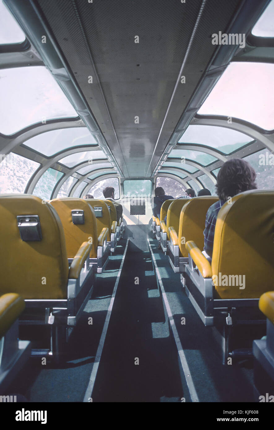 DRGW Silver Sky Observation Dome Car, February 1980 (27335443275 Stock ...