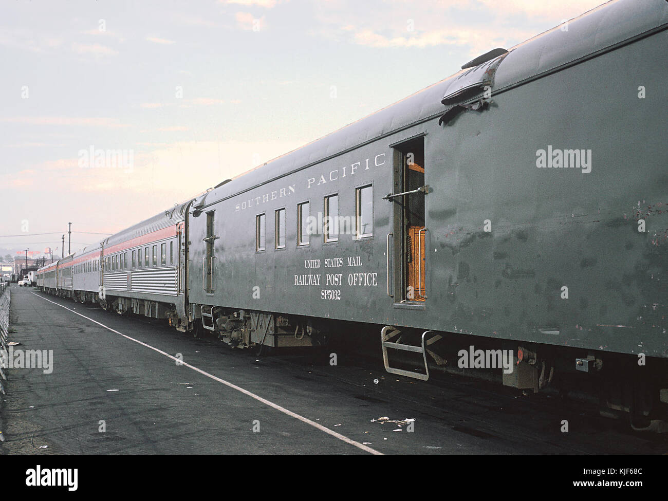SP RPO 5032 on Train 75, the Lark standing in the SP Depot, San ...