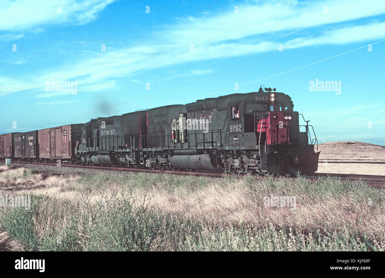 The SP 9262 locomotive, photographed near Cannion, California in August ...