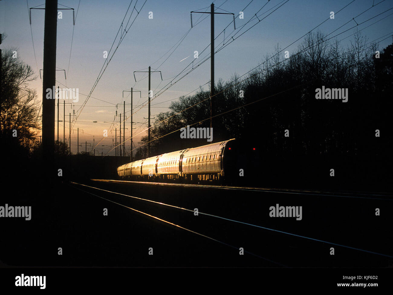 December 1980. Looks like Amtrak in the North East Corridor ...