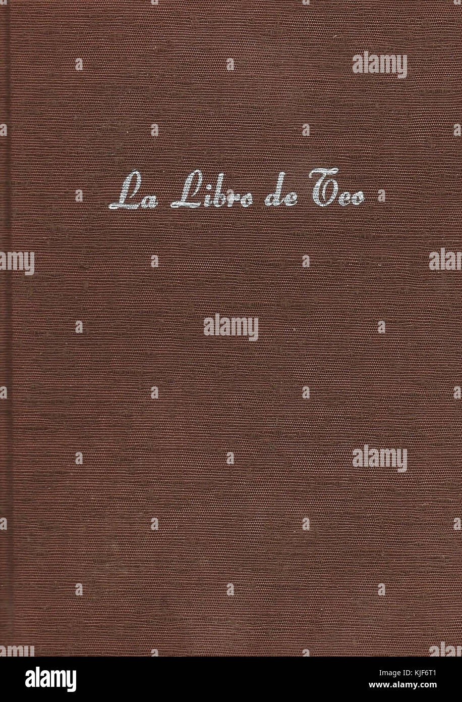 1965 La Libro de Teo 1 Stock Photo - Alamy