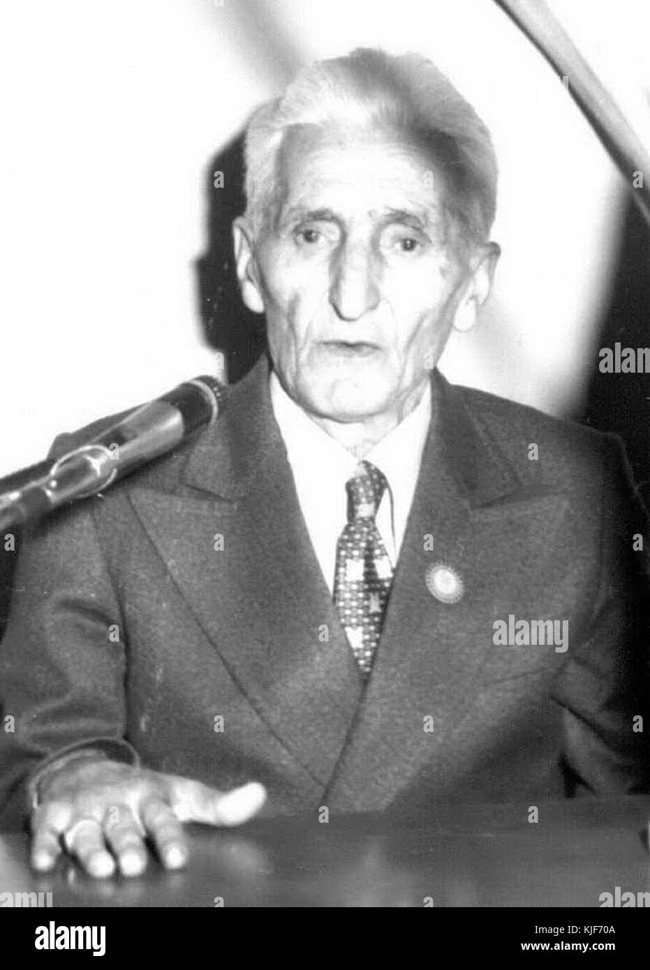 Mohammad Amin Adib Tusi 1975 Stock Photo - Alamy