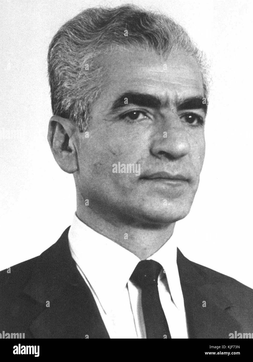 Mohammad Reza Pahlavi portrait (1 Stock Photo - Alamy