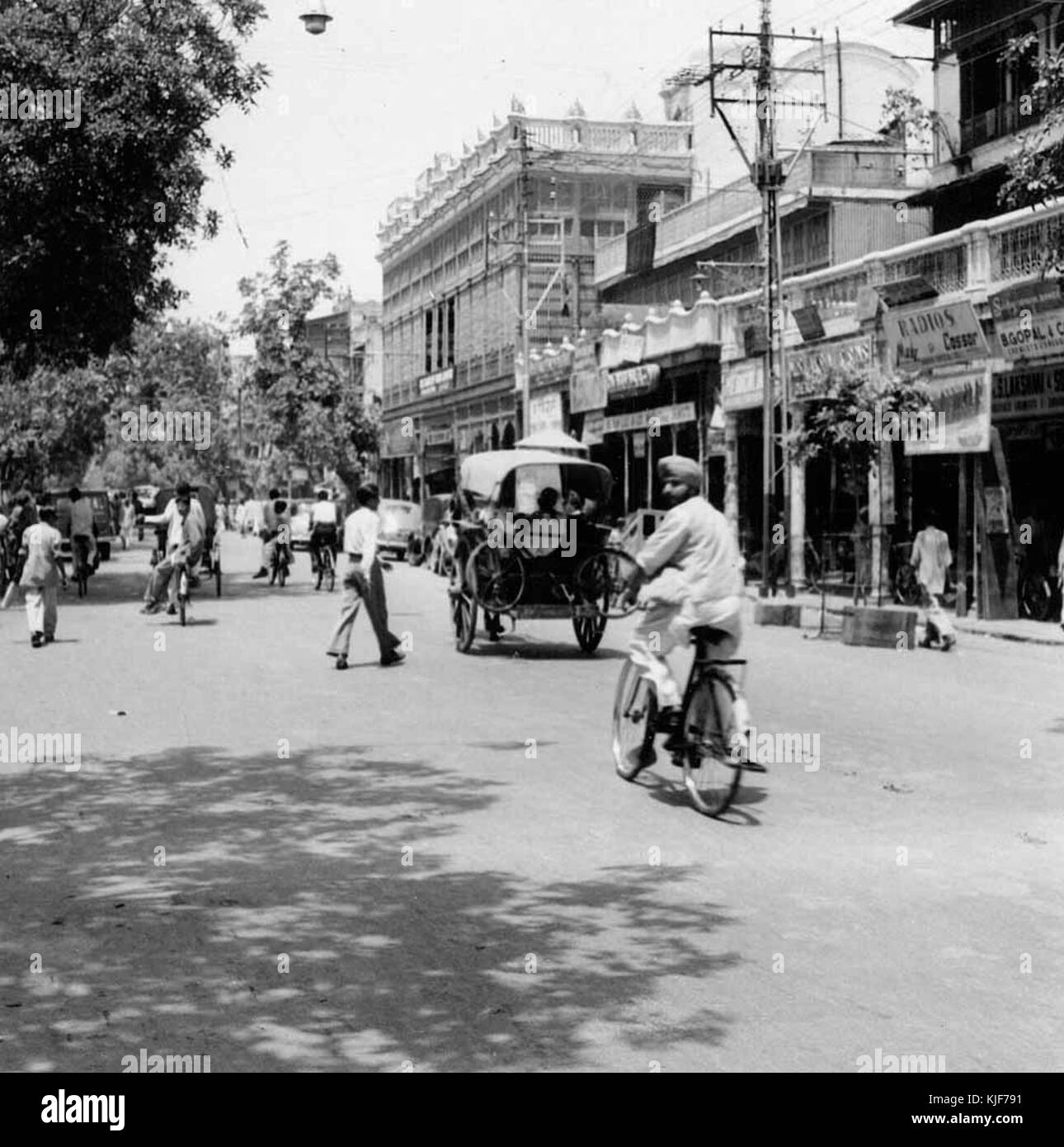 Old Delhi in 1954 by Rodney Stich (1 Stock Photo - Alamy
