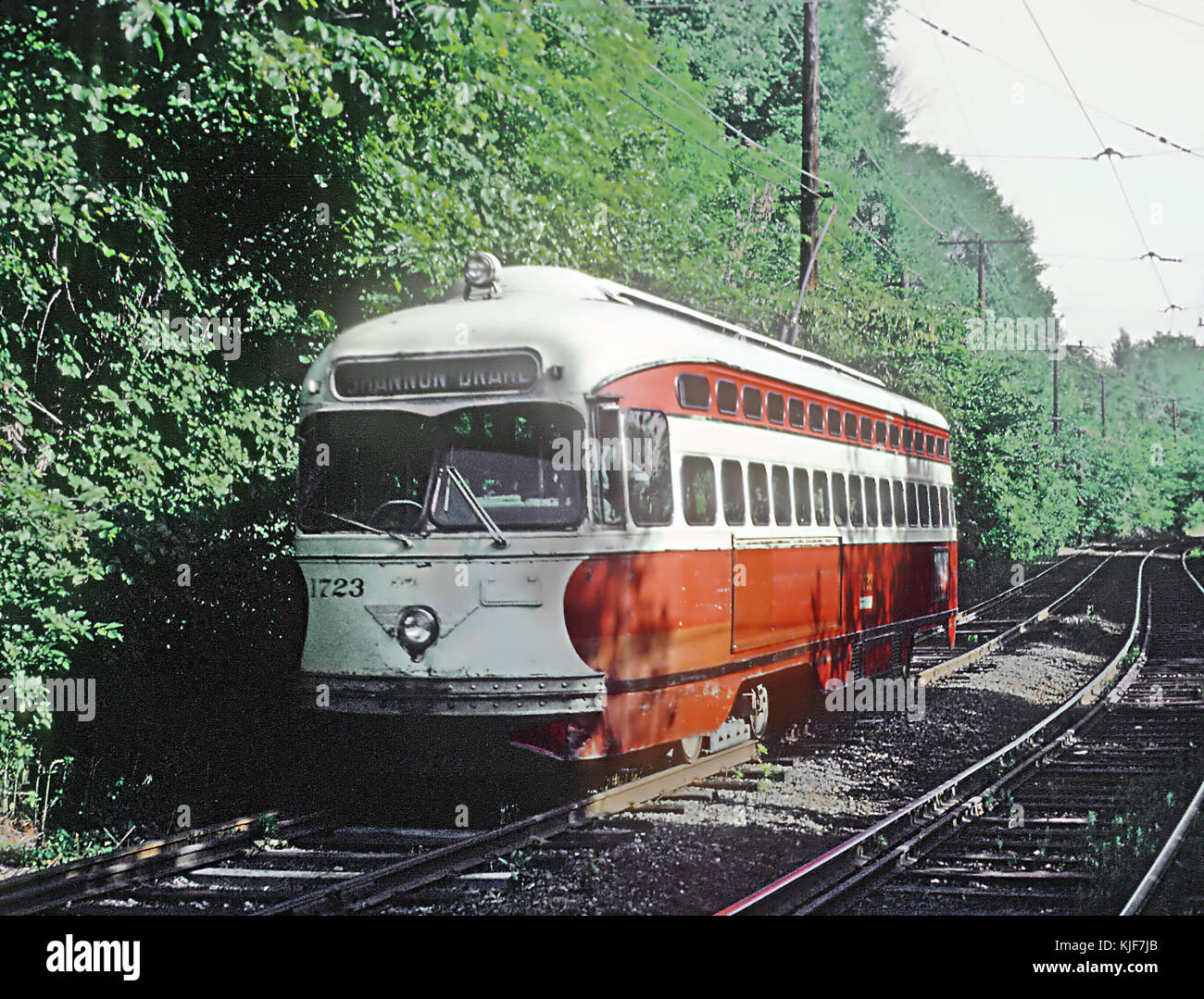 PAAC PCC 1723, a 36 SHANNON DRAKE car on private right of way near ...